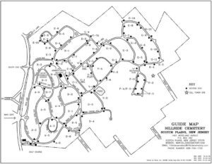 Guide Map of Hillside Cemetery – Hillside Cemetery